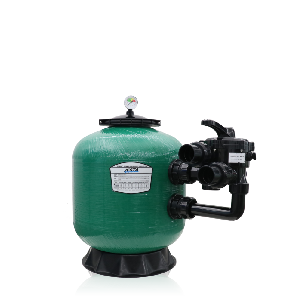 WL-BCG Fiberglass Side Mount Sand Filter - Jestapool