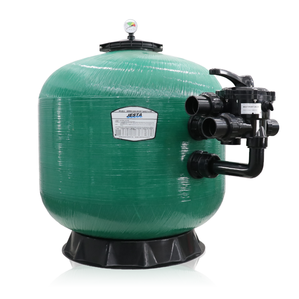 WL-BCG Fiberglass Side Mount Sand Filter - Jestapool